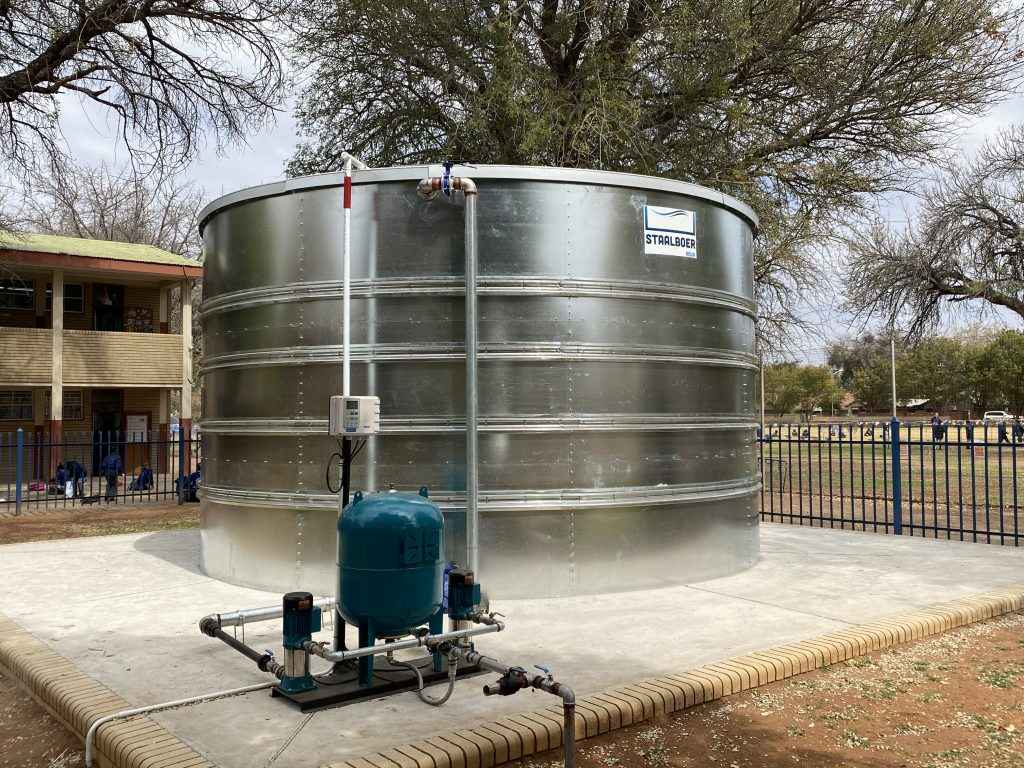 Bosveld Primary School | Water Reservoir | Staalboer